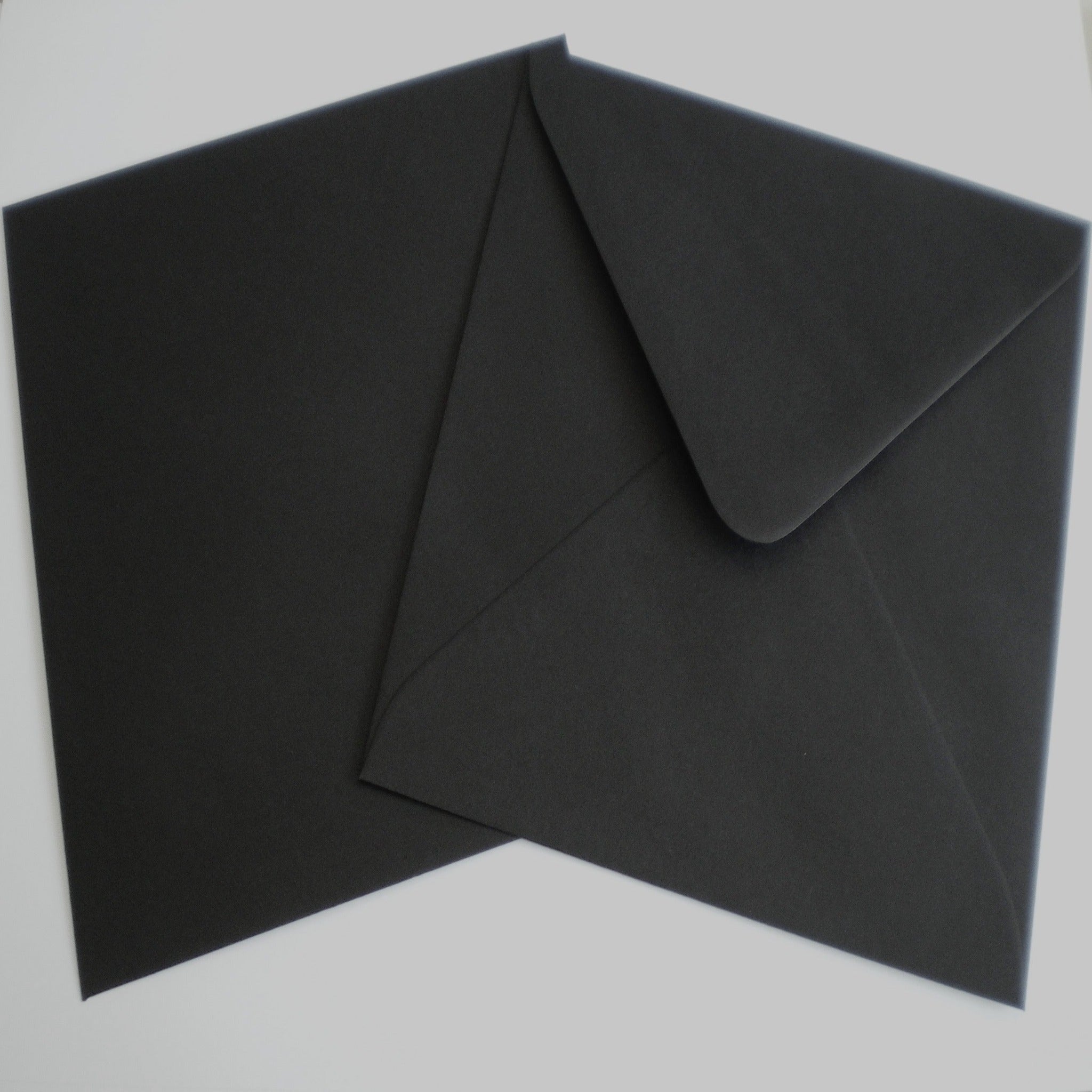 Black Matt Envelopes, 100% Recycled Quality 120 gsm Choose a size – Mr ...